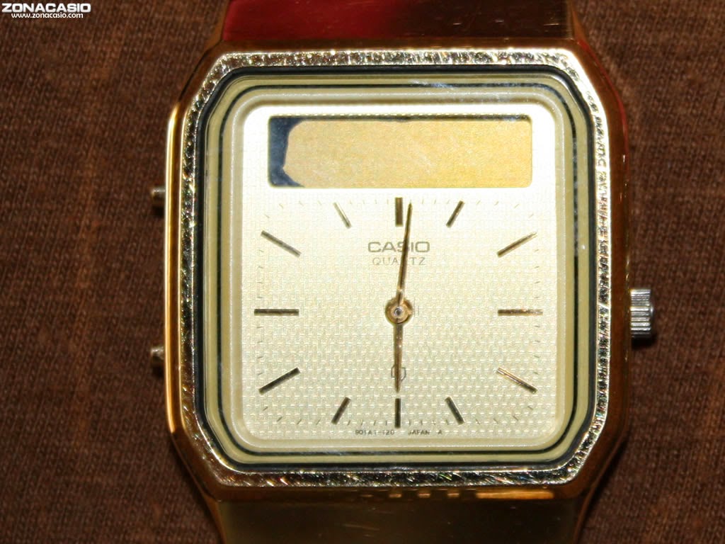 Zona Casio: Casio AT-550: el reloj táctil y ana-digi, cuando los ...