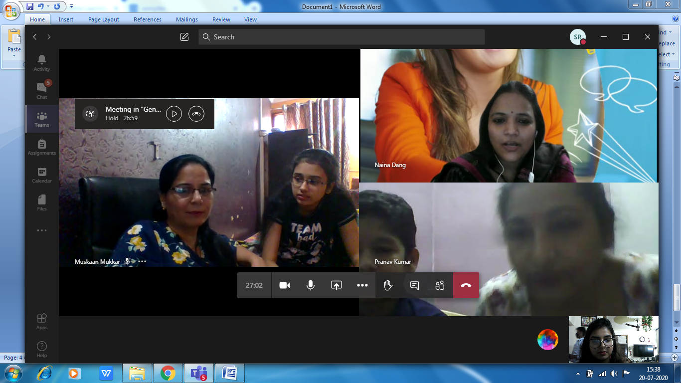 PARENT-TEACHER INTERACTION-Class VIII