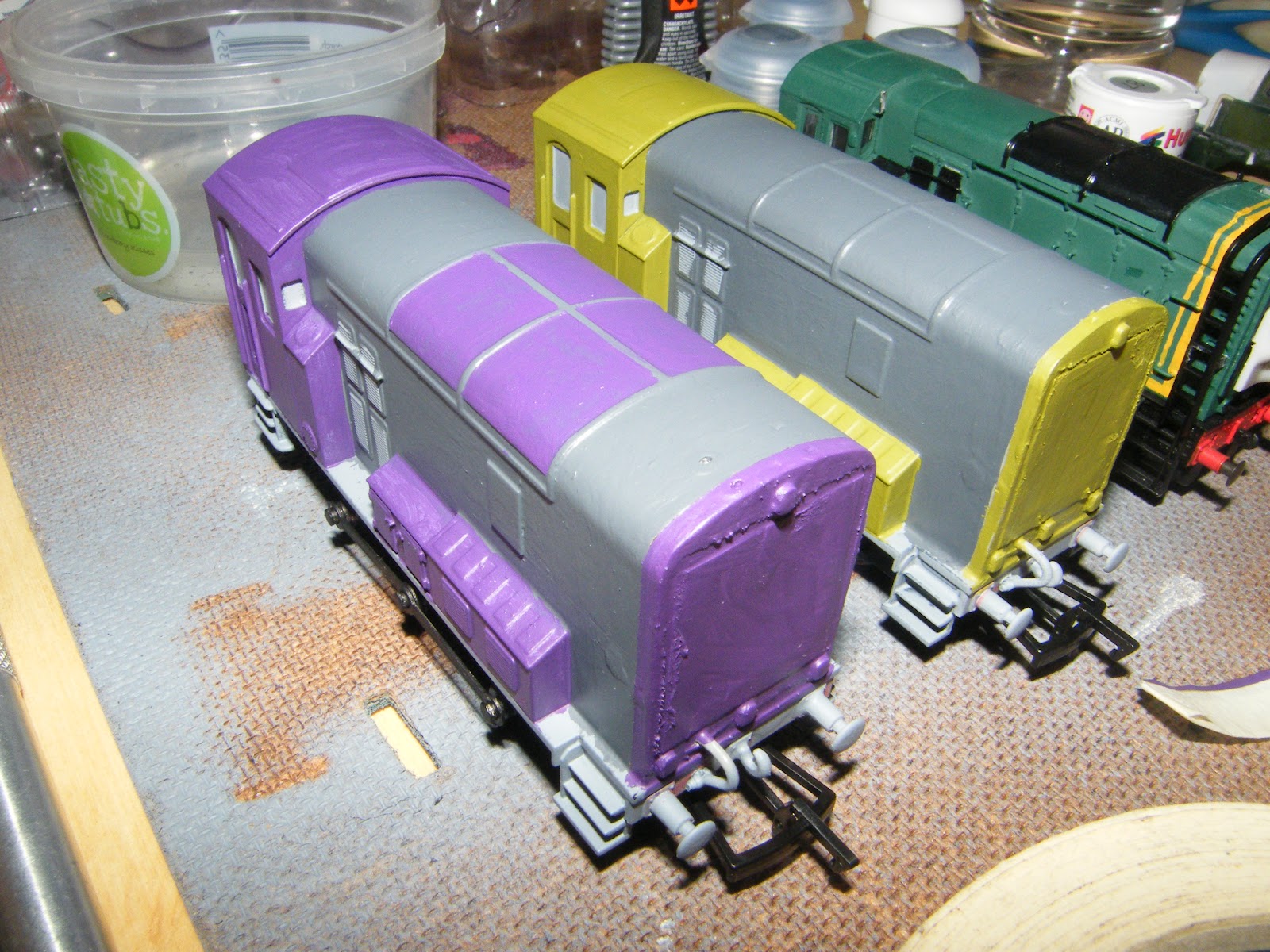 The World of Thomas The Tank Engine Modelling: Splatter & Dodge Project ...