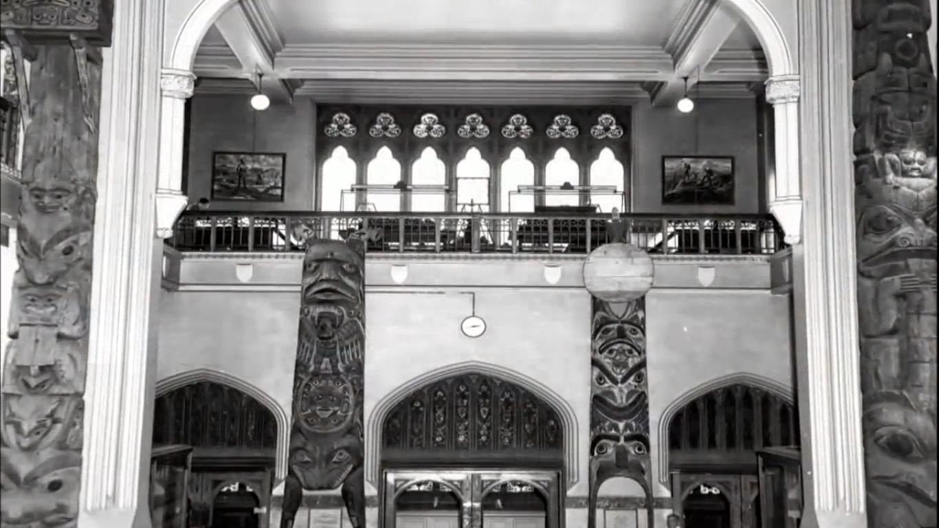 Museum Dreams: Totem Poles in the Atrium