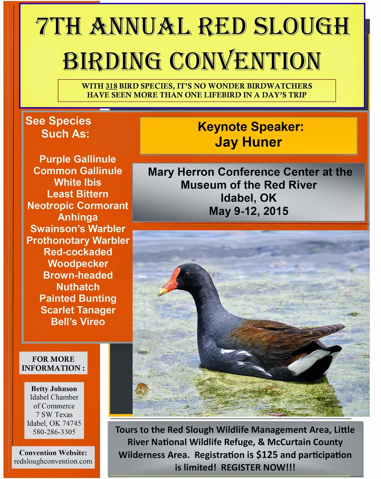 Laura's Birding Blog: Red Slough birding festival