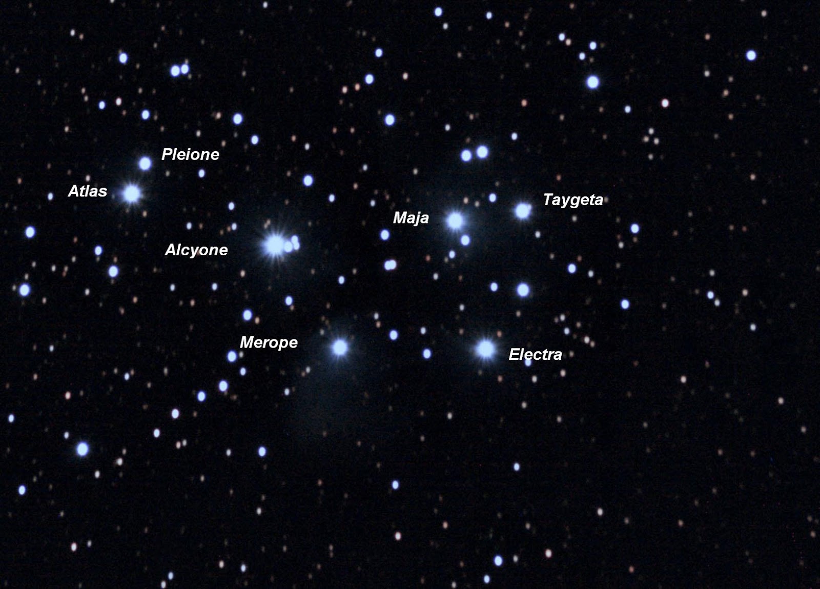 Mój wszechświat: Obserwacje 04-03-2013 Plejady