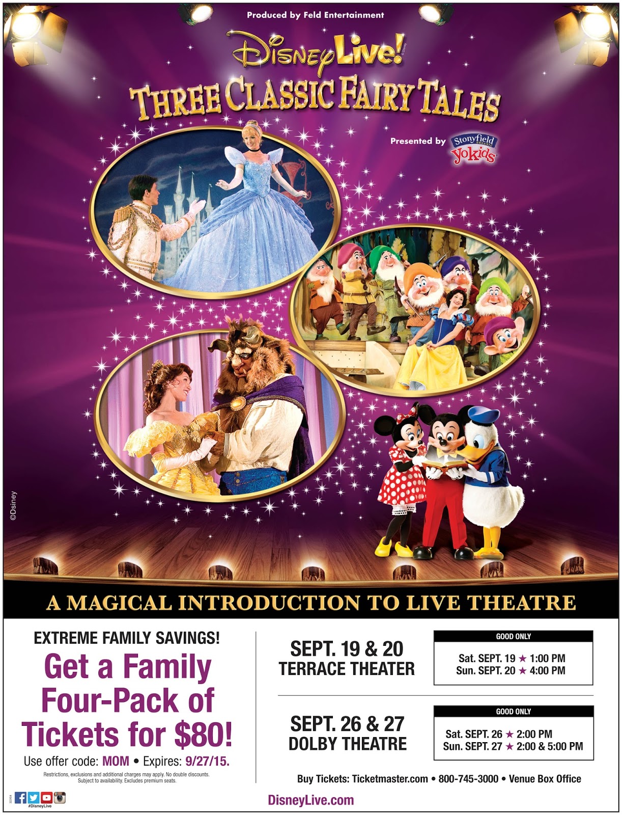 Funky Polkadot Giraffe: Disney Live!: Three Classic Fairy Tales Discount