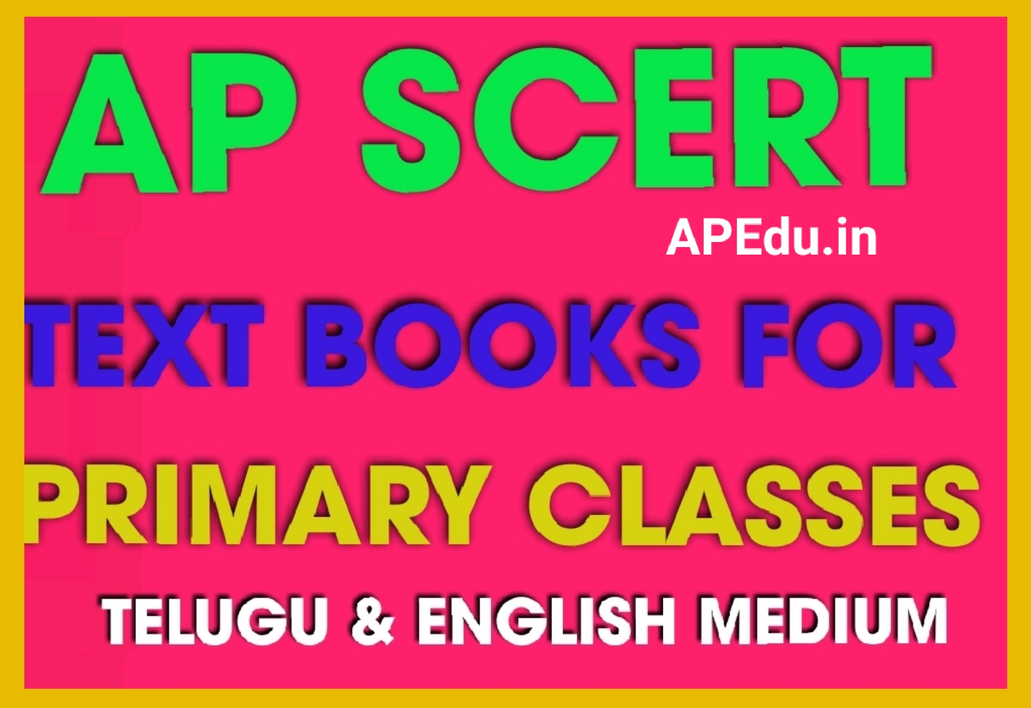 AP SCERT TEXT BOOKS 1st, 2nd, 3rd, 4th, 5th 2020-21 TM & EM Download ...