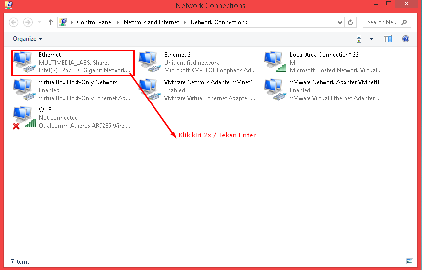 Cara Melihat IP Address di PC (Komputer/Leptop) ~ Barep Setiaji