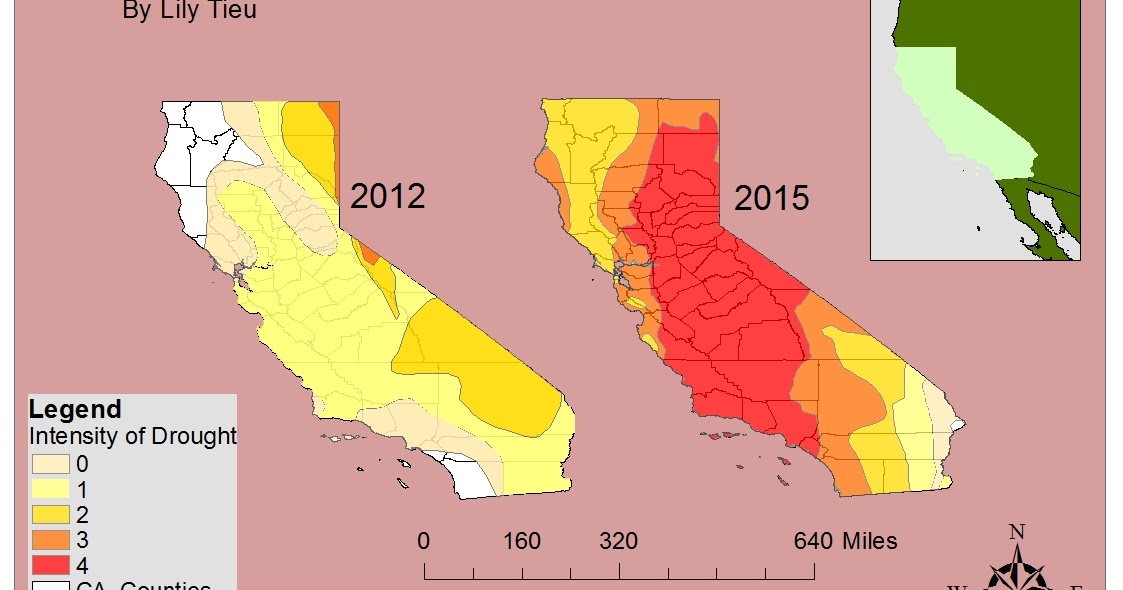 California drought map - litytax