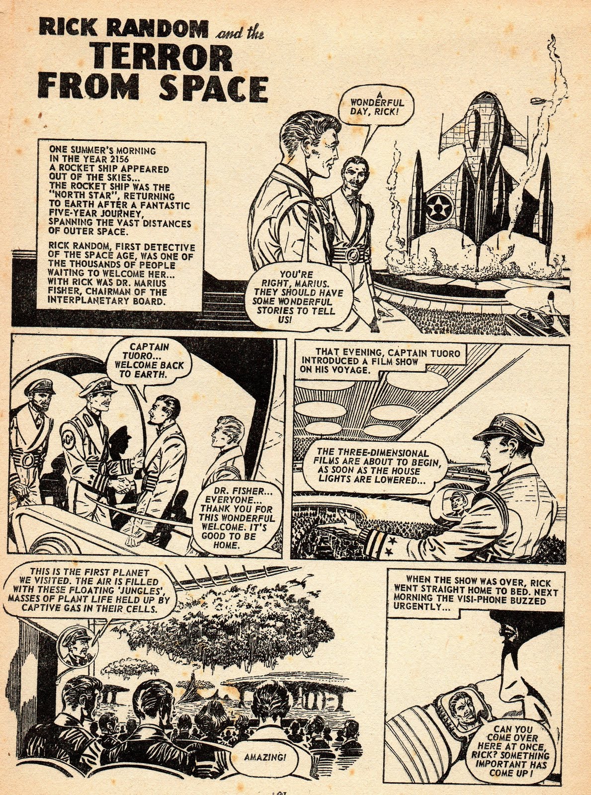 Eight Miles Higher: Rick Random: First Detective Of The Space Age