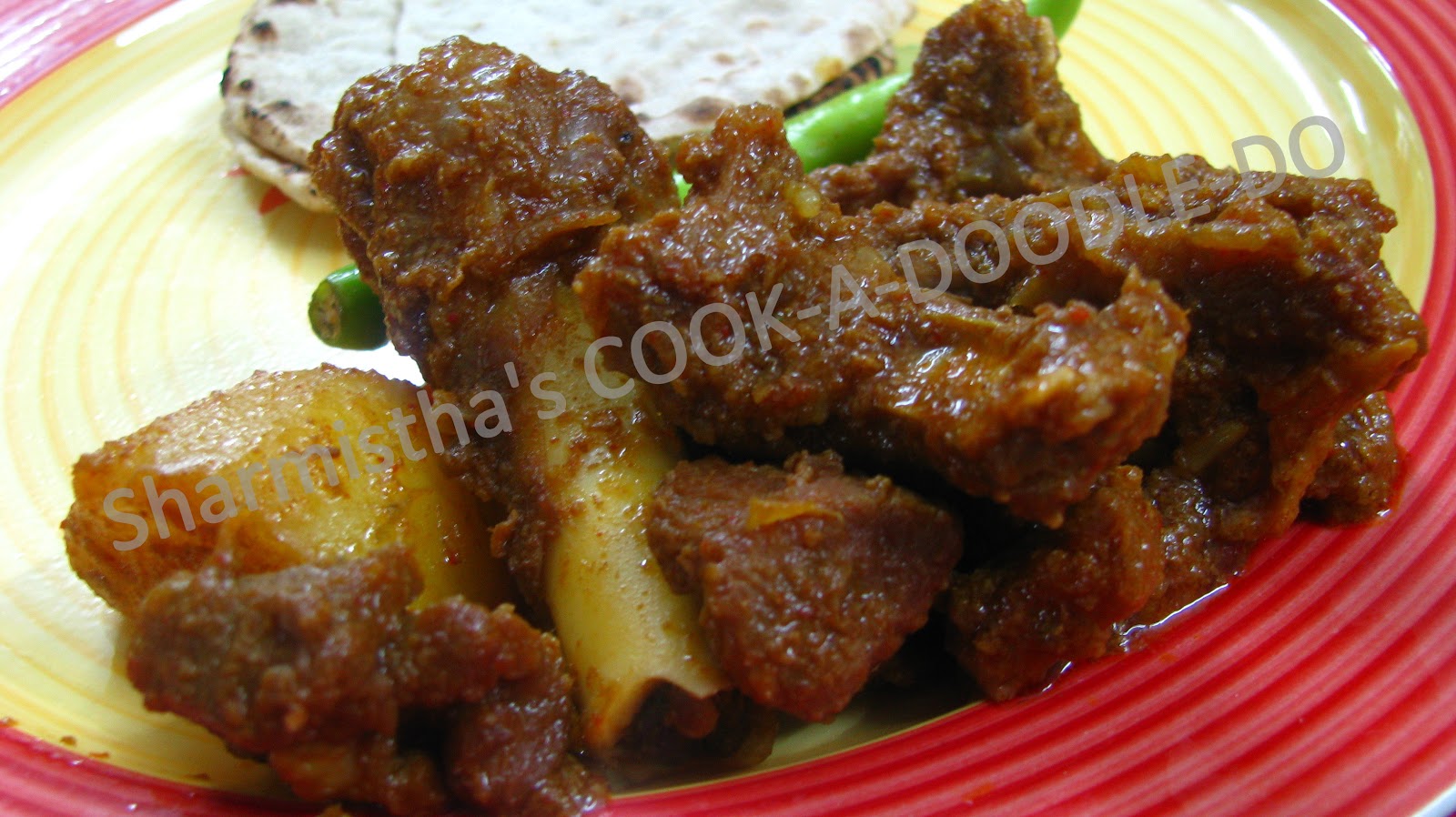 COOK-A-DOODLE-DO: Kosha Mangsho