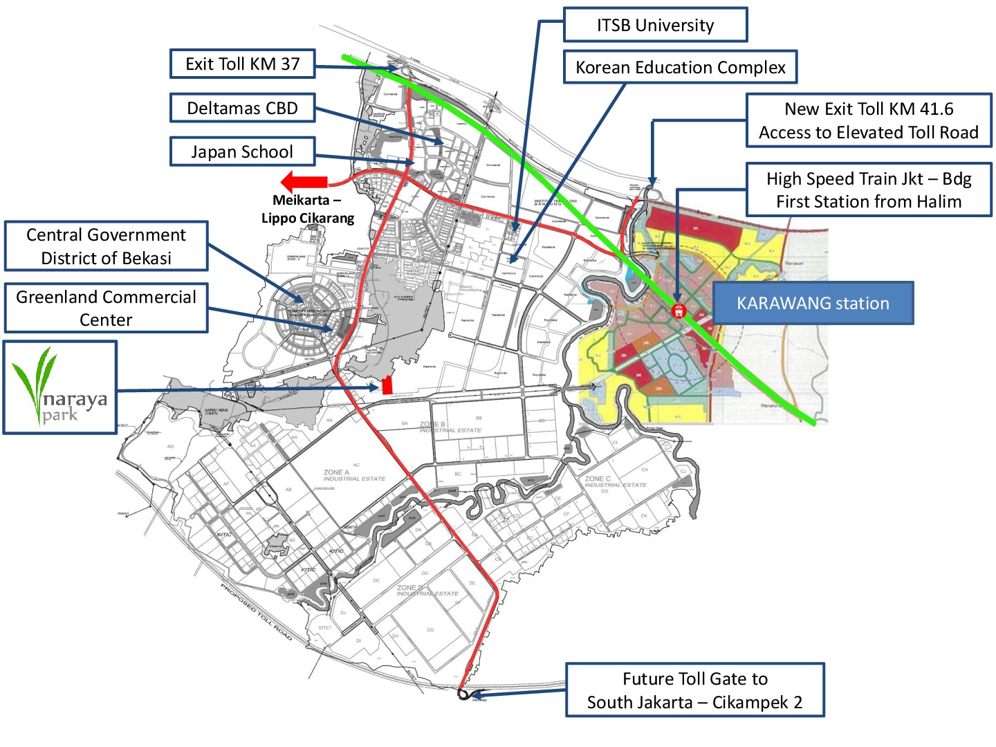 Cluster Naraya Park Kota Delta Mas Bekasi - Analis Properti