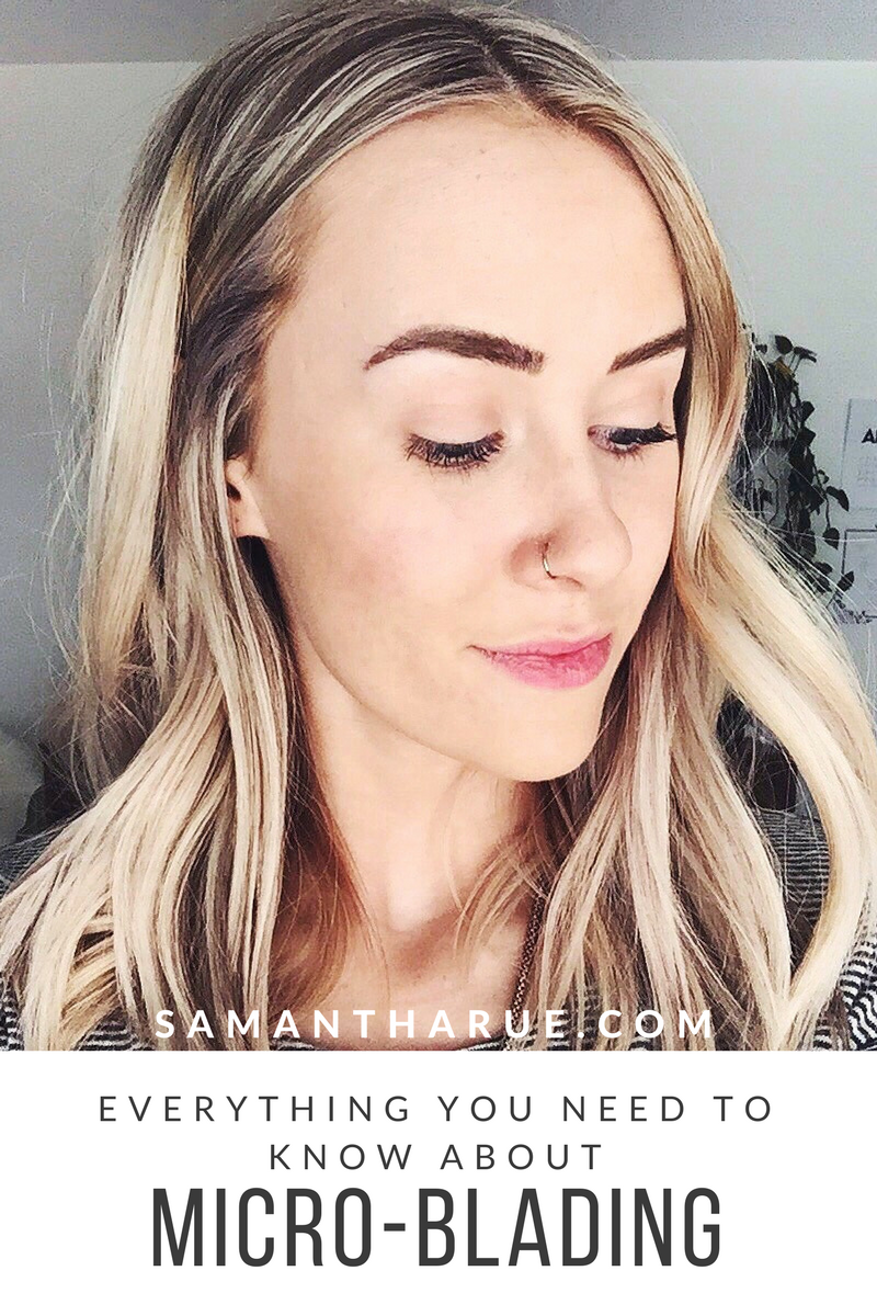 Everything You Need To Know About MICRO-BLADING! | SAMANTHA RUE