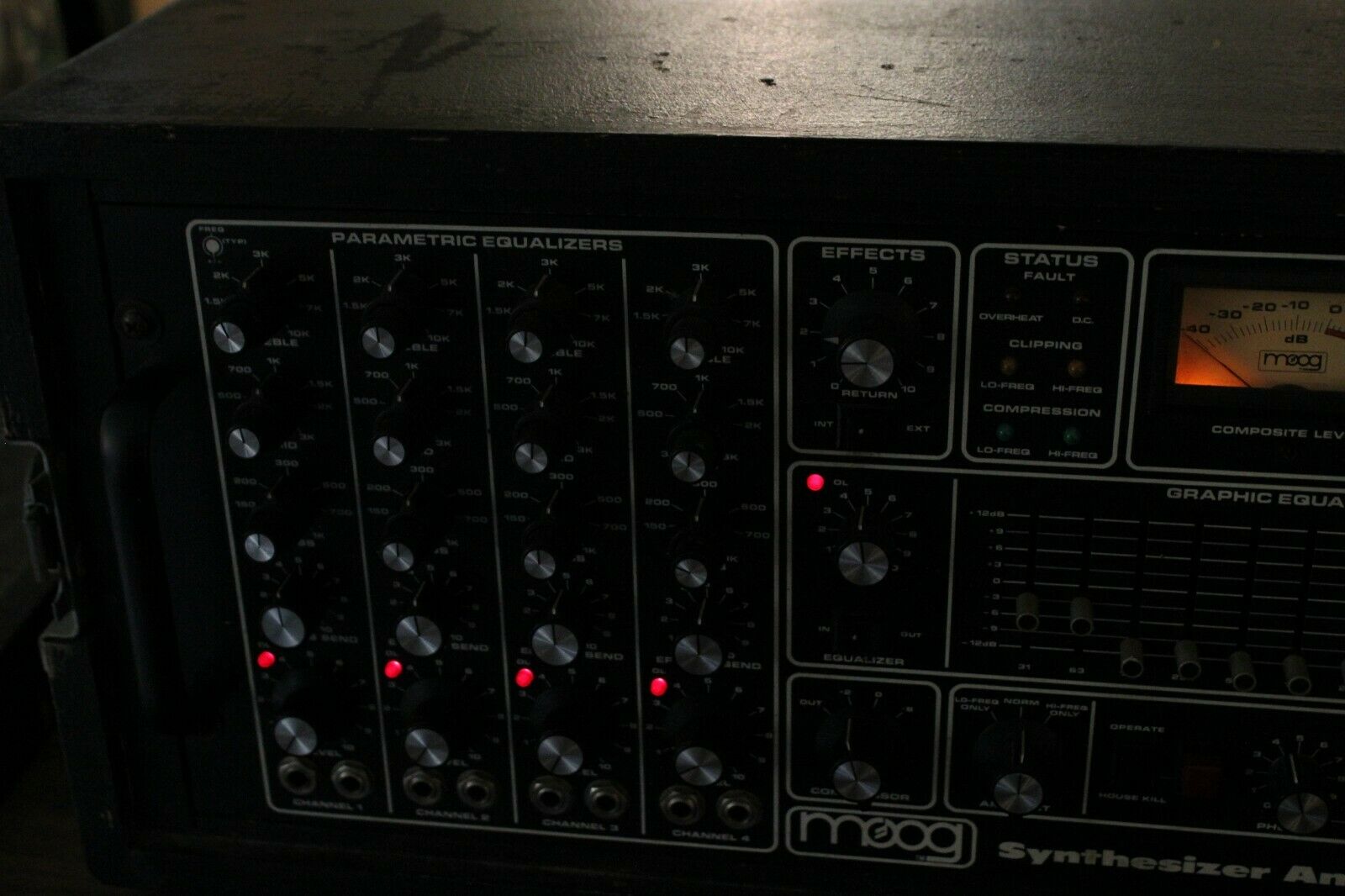 MATRIXSYNTH: RARE Vintage 70s Moog 301a Synthesizer Amplifier / Mixer