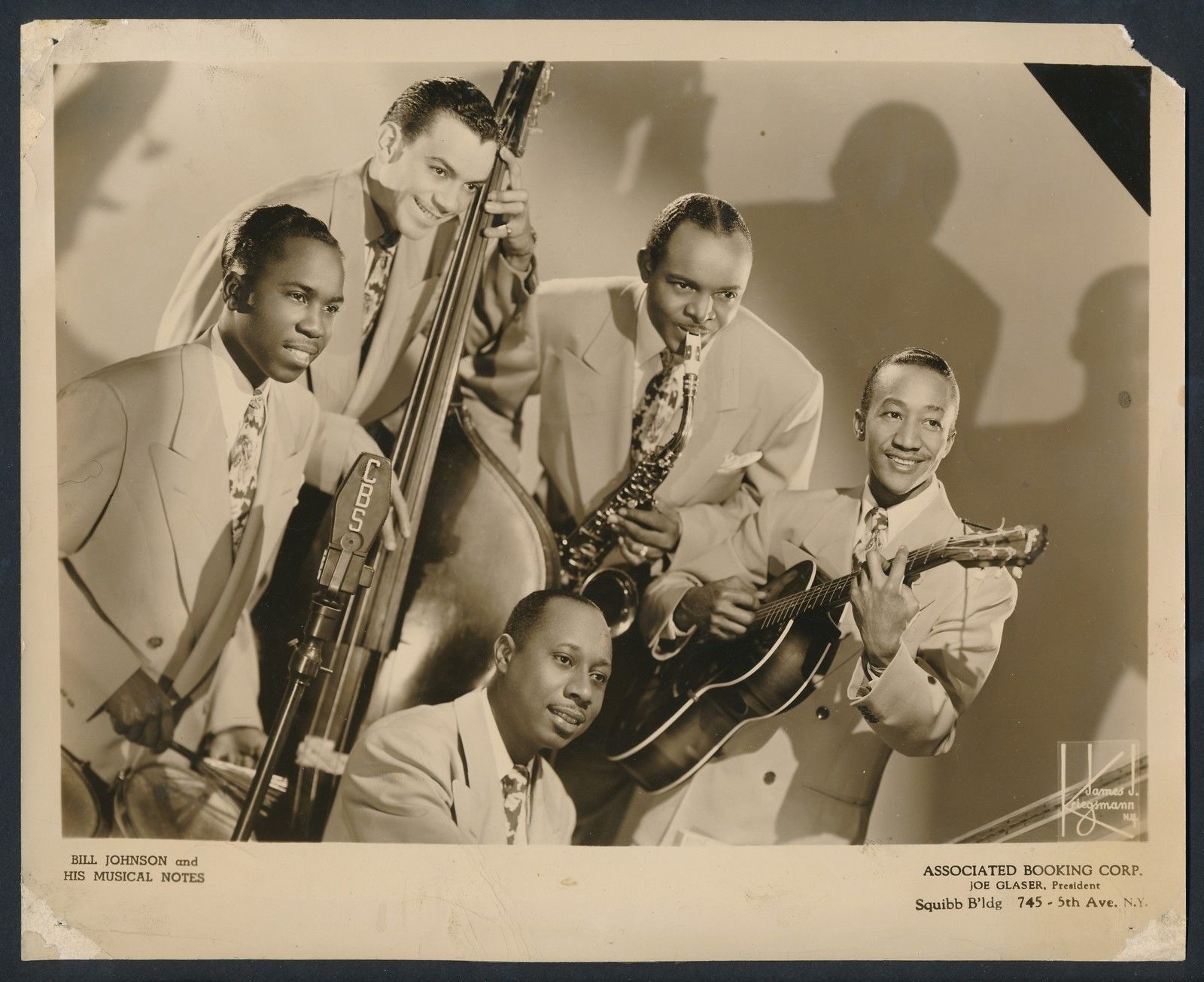 Ephemera: Bill Johnson & His Musical Notes (1947)