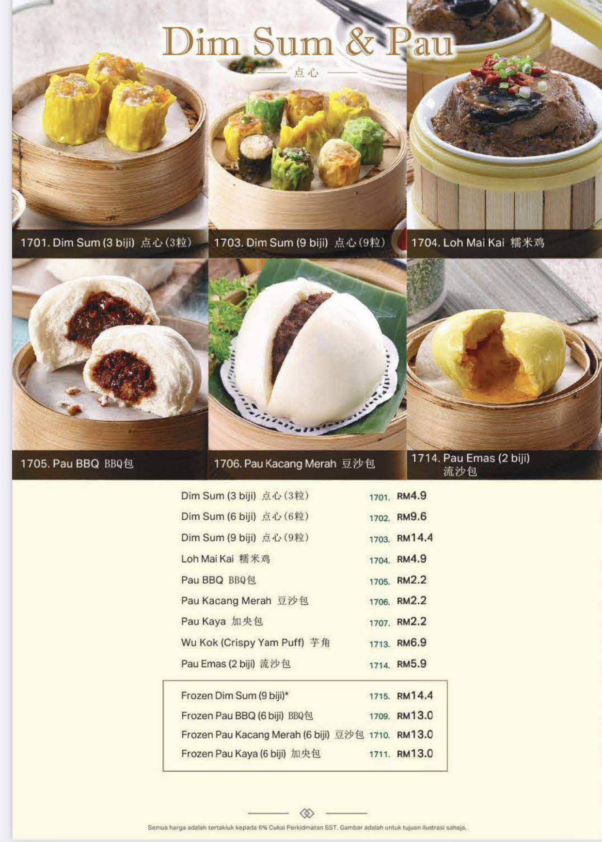 ama zabidi's blog: Harga Makanan di Mohd Chan by The Garden, Taman ...