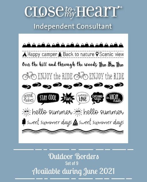 Crafty Happy : Outdoor Borders Blog Hop
