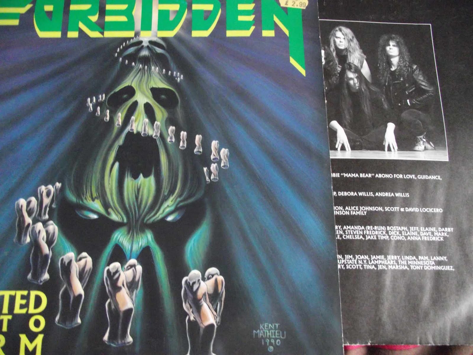 Obscure heavy: Forbidden - Twisted into Form