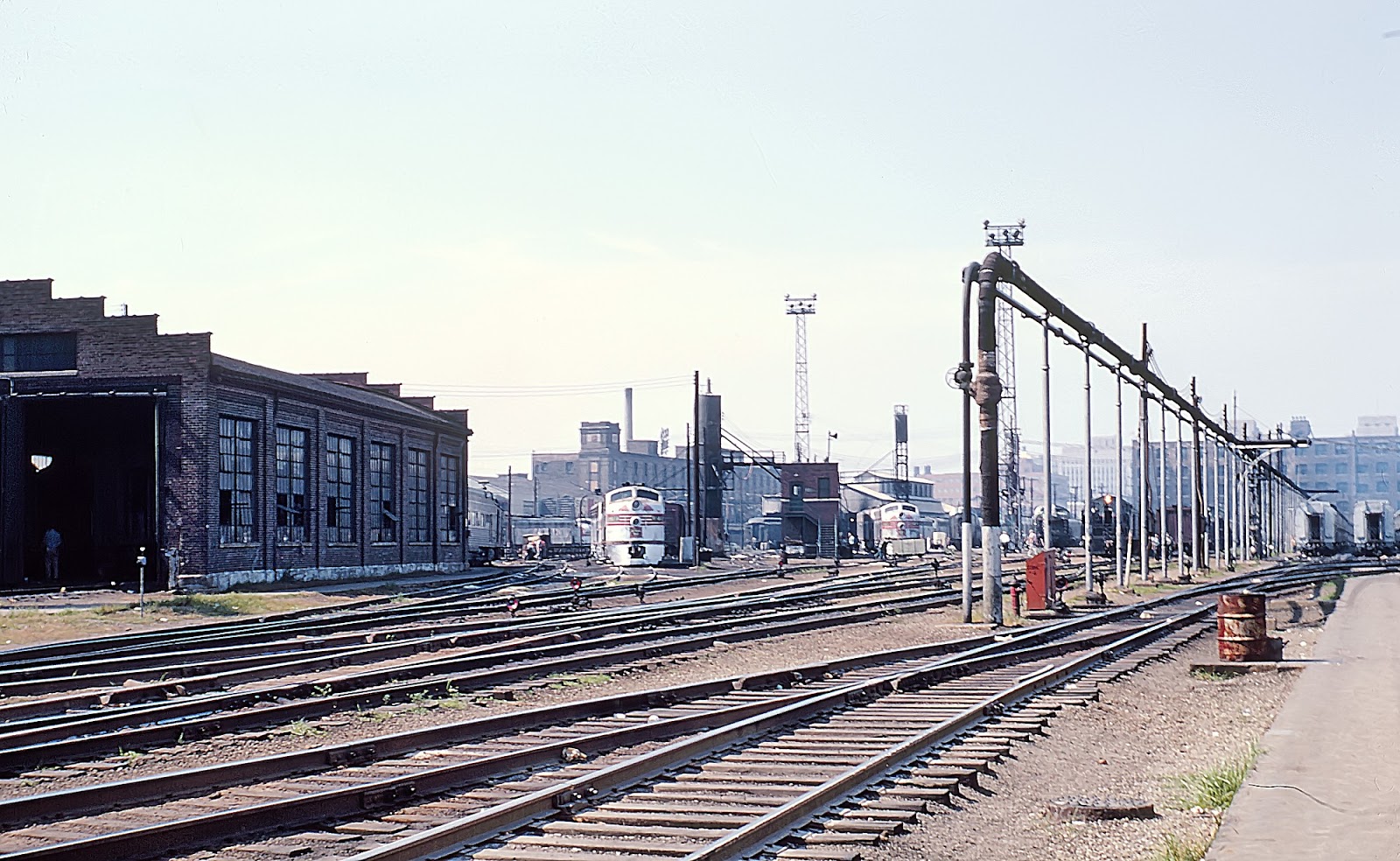Industrial History: CB&Q Old Diesel Engine Terminal and Power Plant ...