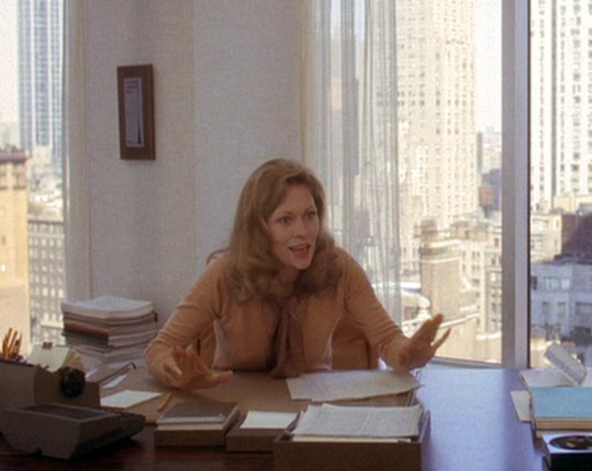 Faye Dunaway, Network