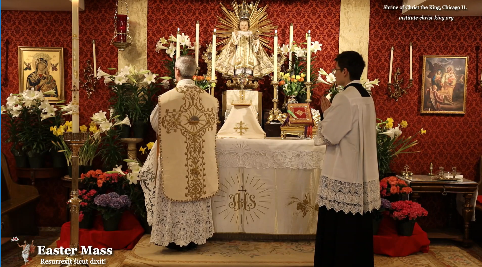 A Catholic Life: Shrine of Christ the King: Easter Sunday 2020