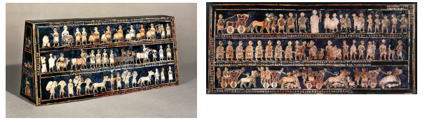 Gibby's AP Art History: 16. Standard of Ur from the Royal Tombs at Ur ...