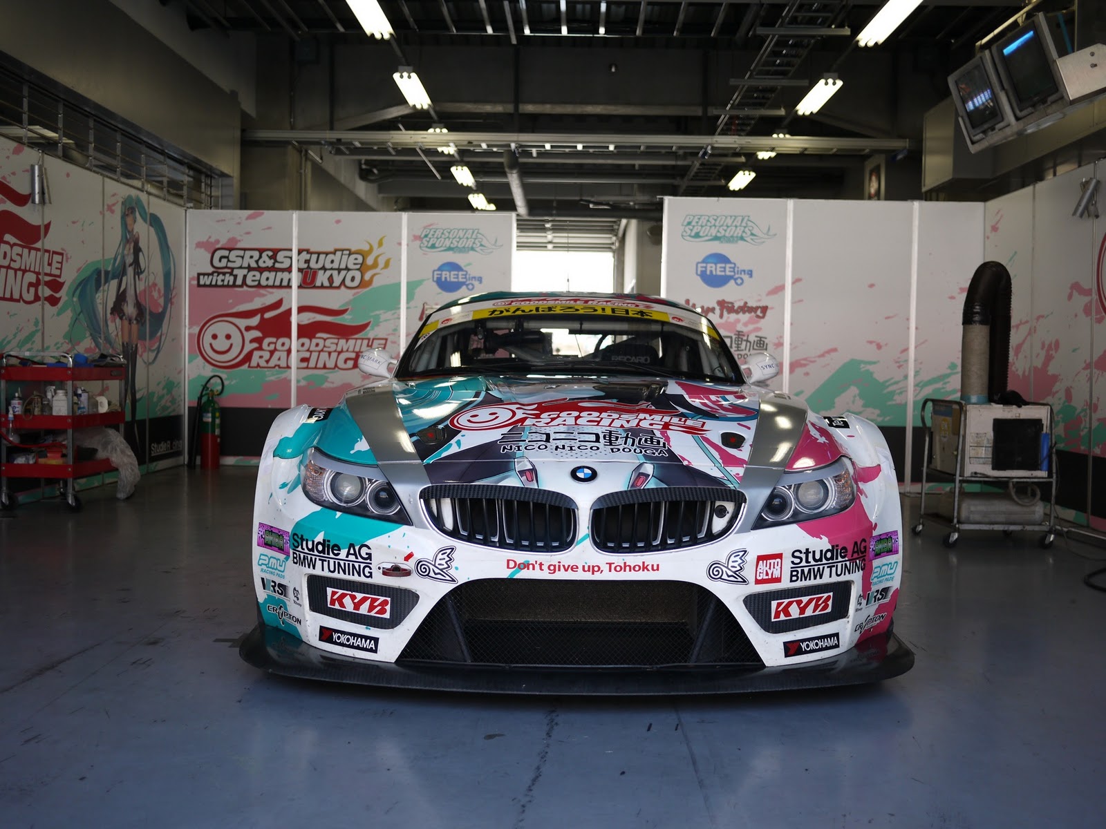 Life on Plastic: BMW Z4 GT3 Miku Hatsune - 1/24 Fujimi (3)