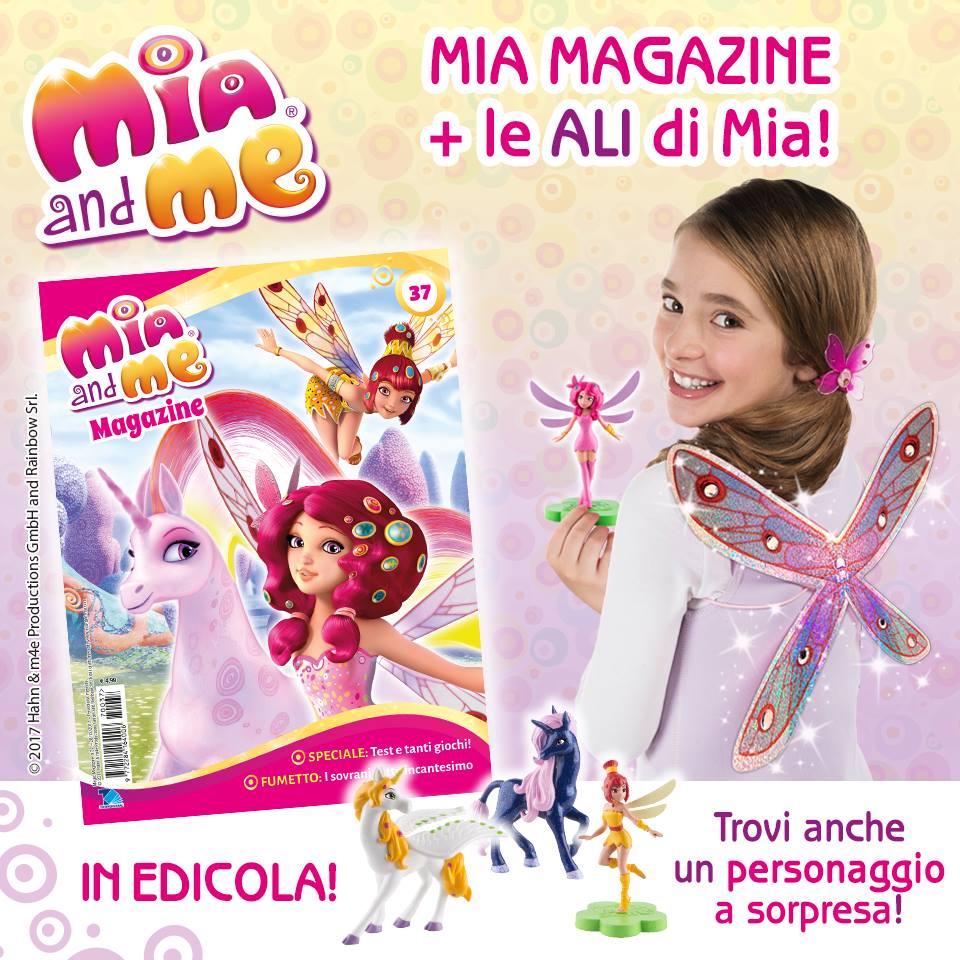 Mia and Me-Pretty: Mia And Me Magazine 37 en Italia