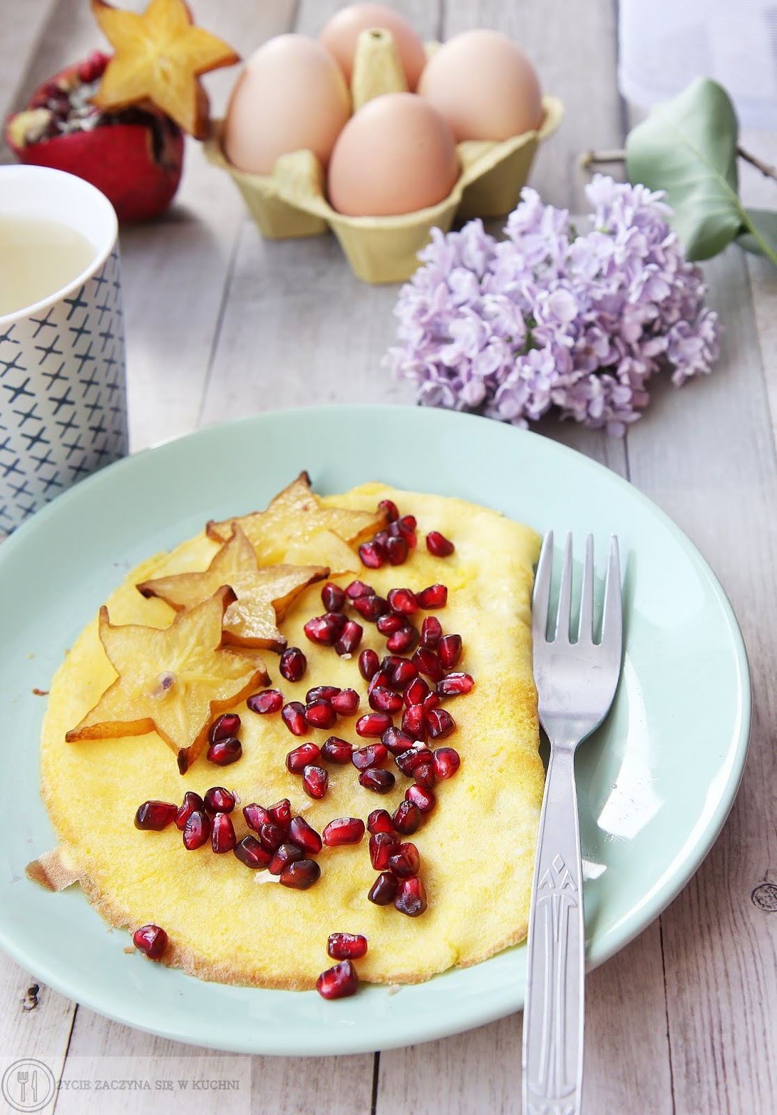 Klasyczny omlet na słodko | Życie zaczyna się w kuchni