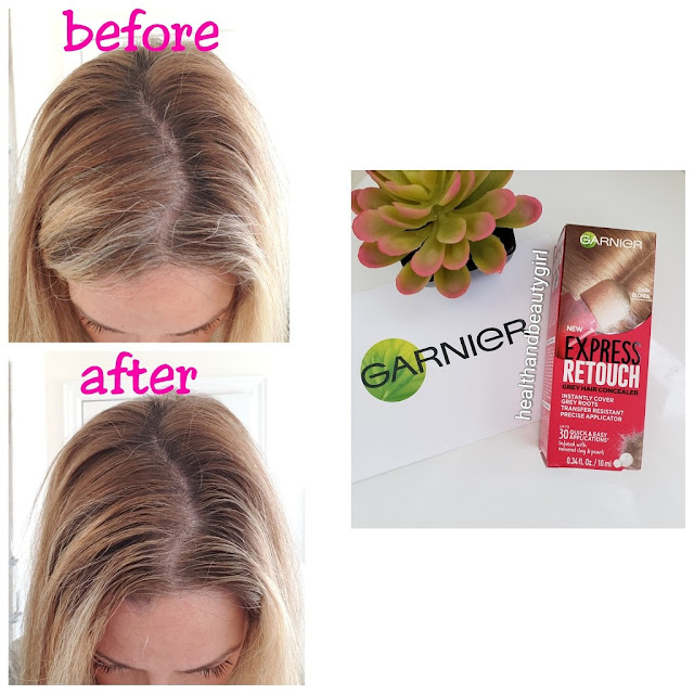 Health and Beauty Girl : New! Garnier Express Root Retouch Grey Hair ...