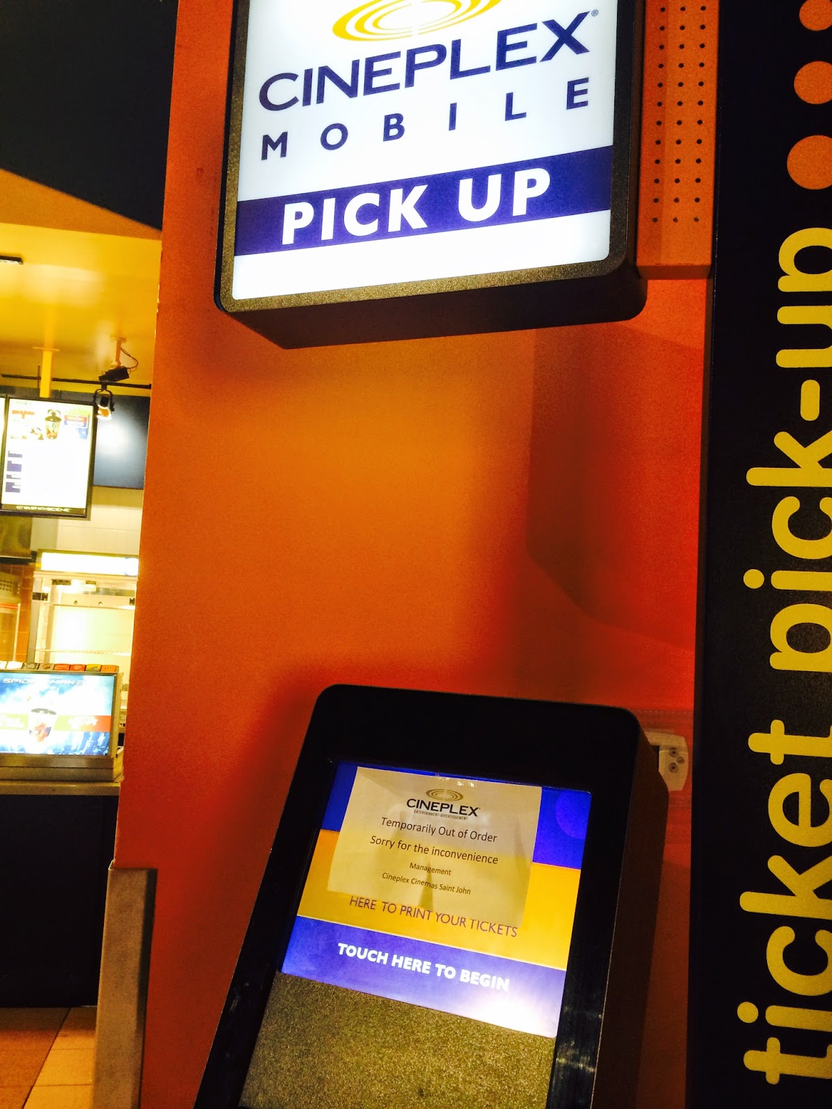 The Adventures of Kennedy: Cineplex, You Can Do Better