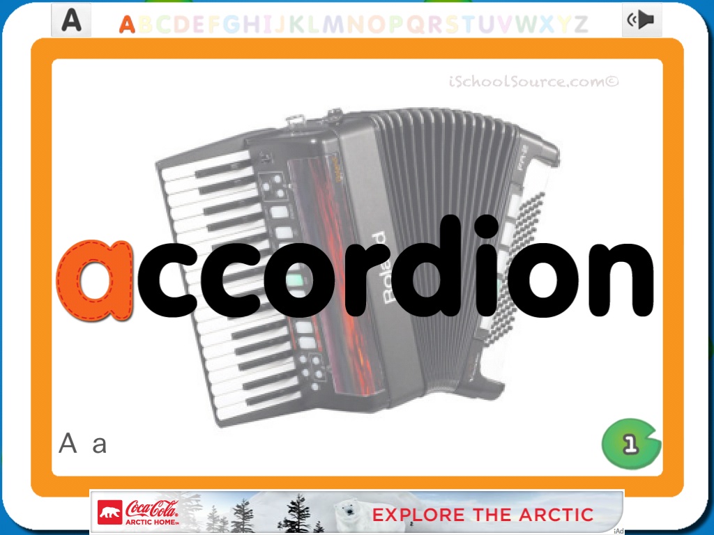 Free iSchool Source: ABC Alphabet Music Instrument Flashcards Free ...