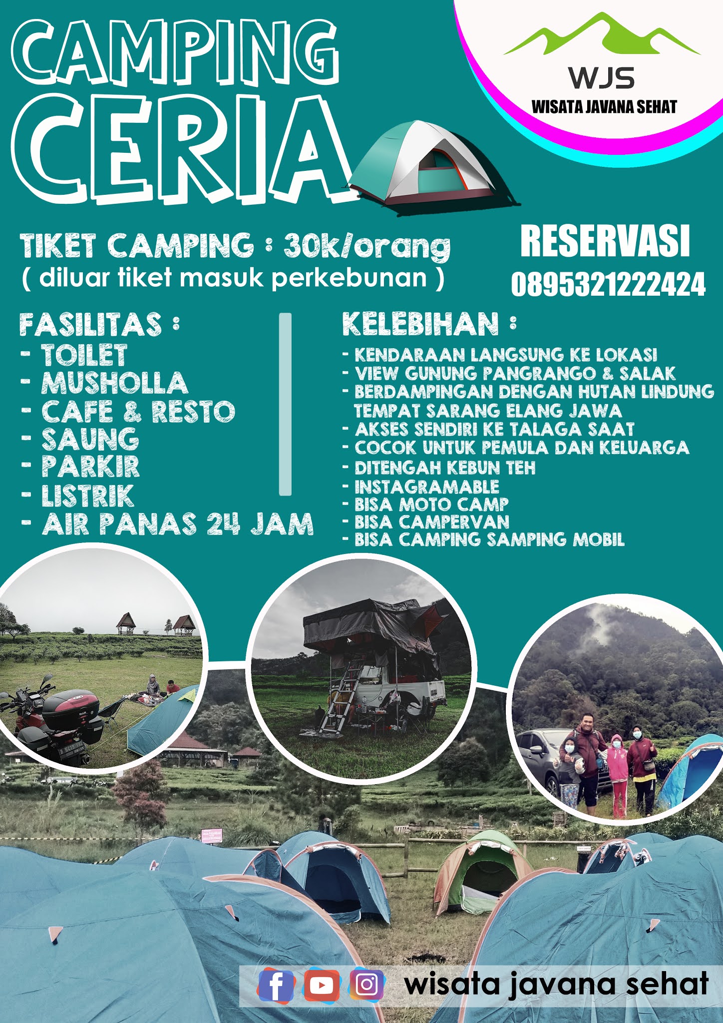 PAKET CAMPING PUNCAK | CAMPING CERIA PUNCAK | FAMILY CAMP