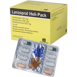 Lanzopral Helipack Tabletas | Medicamentos