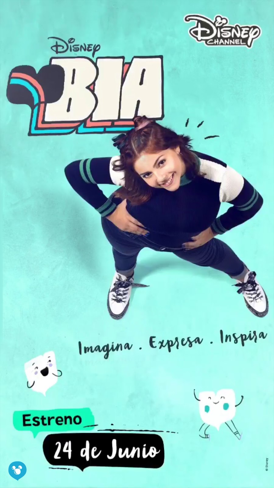 Pósters promocionales del elenco de la nueva serie 'Bia'