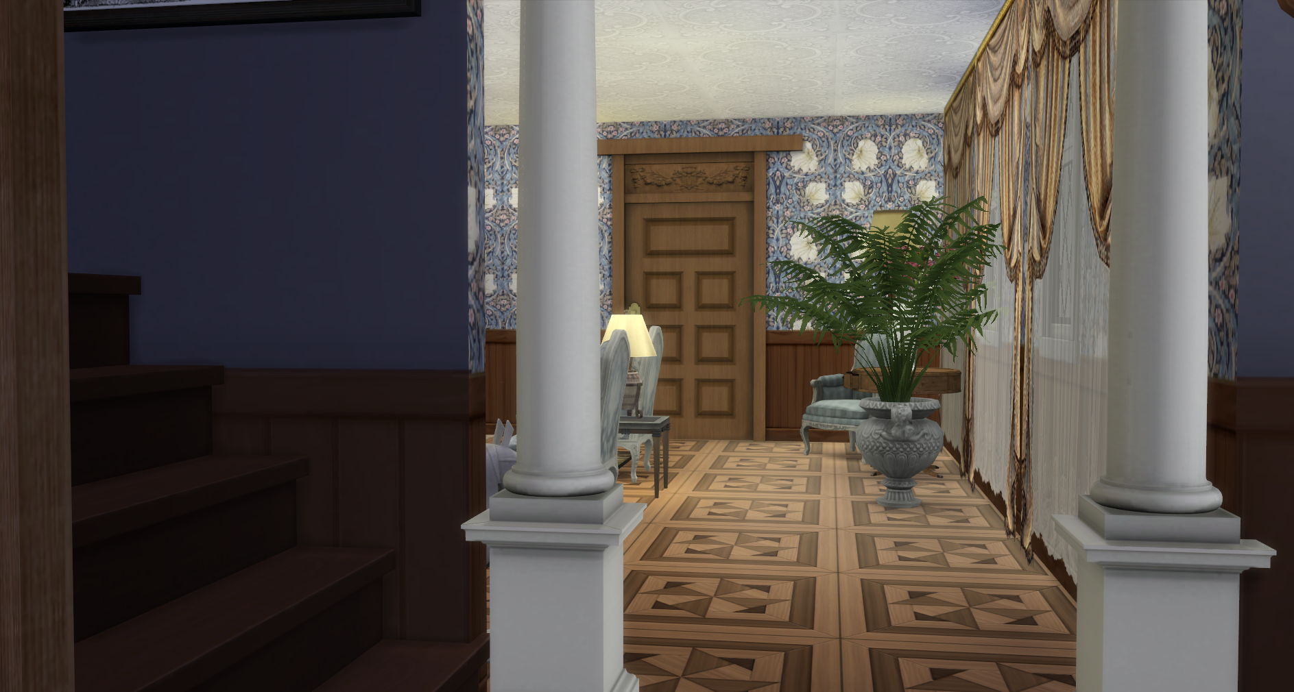 The Sims Powder Room: The Cronhardt