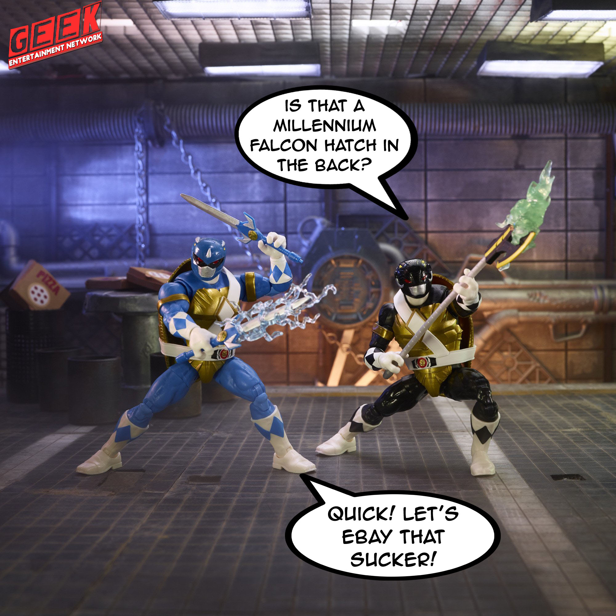 Hasbro reveals: Power Rangers X Teenage Mutant Ninja Turtles crossover ...