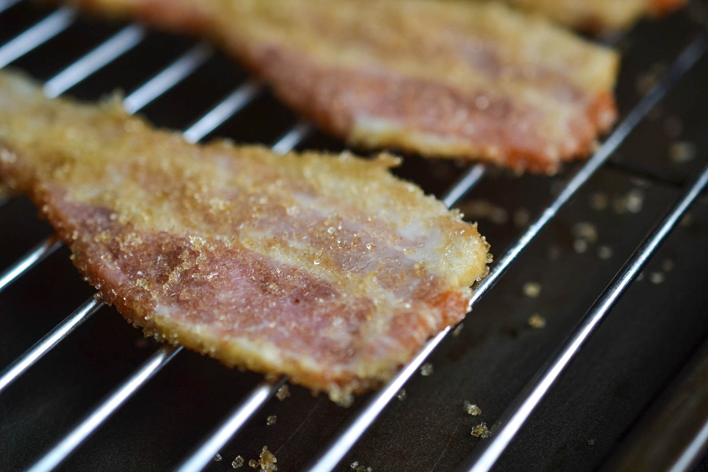 Greedy Girl : Candied bacon egg and cheese sandwich