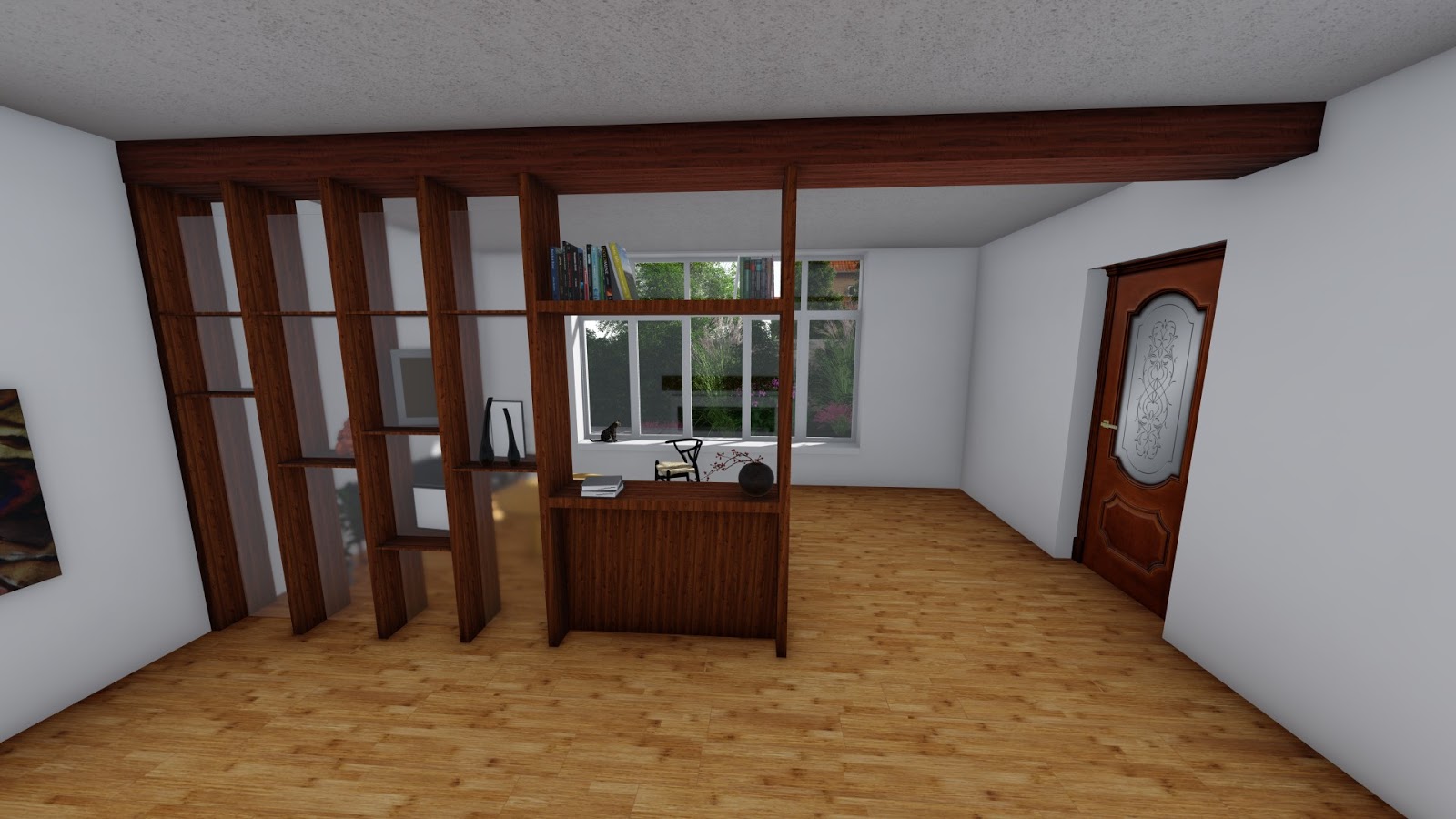 Living Room Interioir design 12x6 m | Life блог