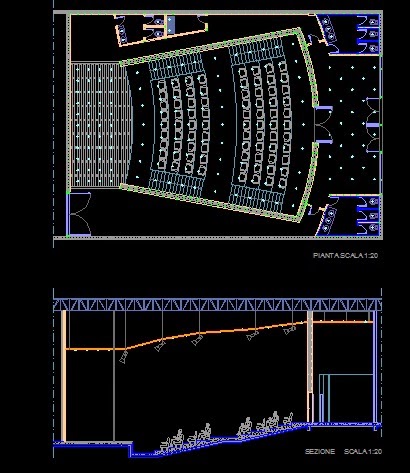 Theater Sections - DWG