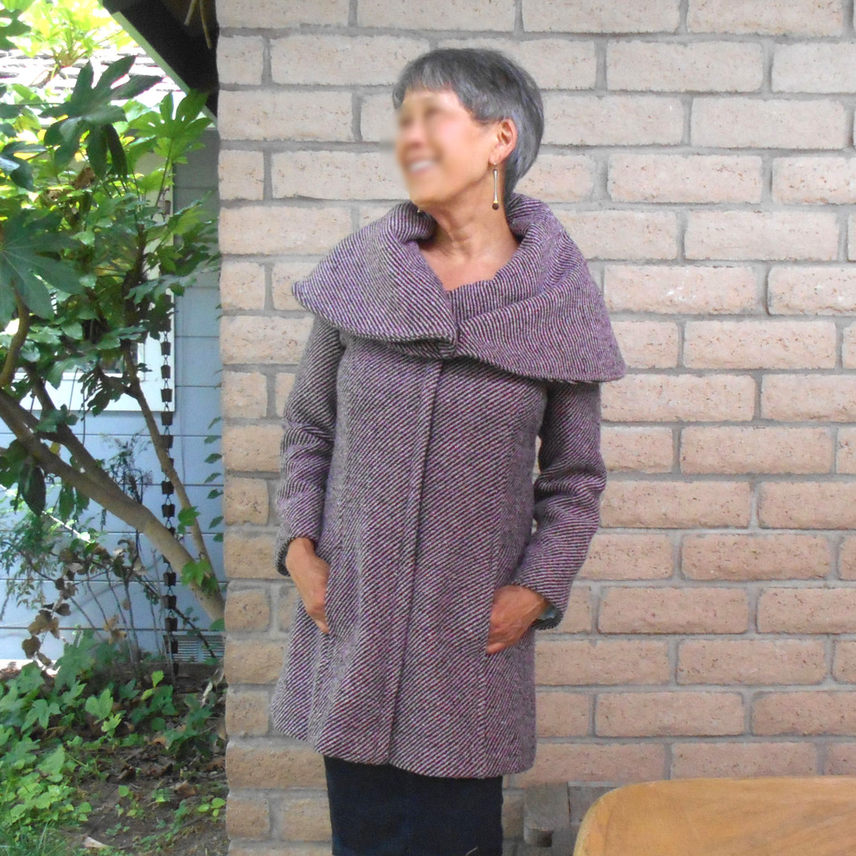 Binding Off: Simplicity 1254 - a winter coat