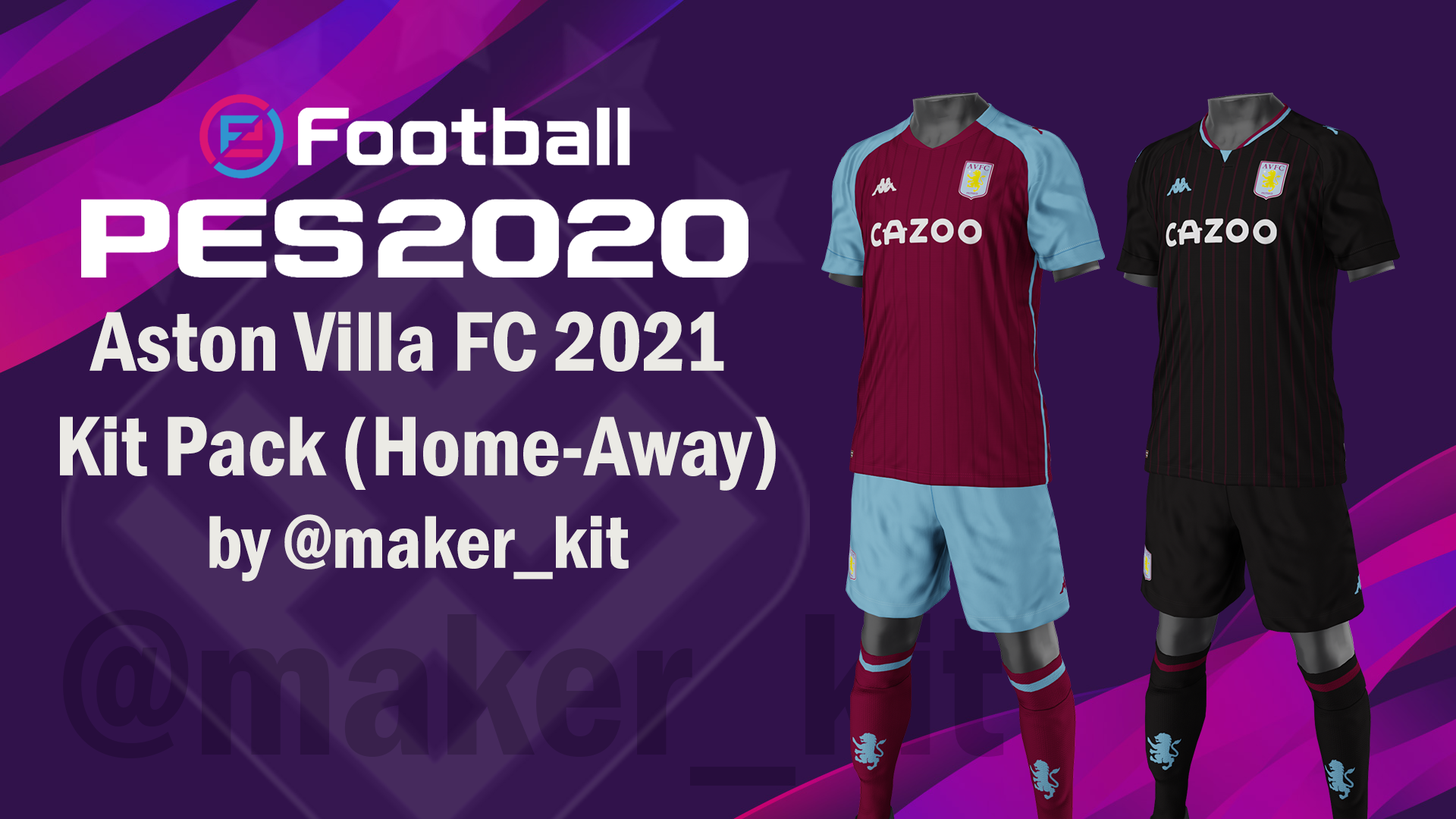 Aston Villa FC 2021 Kit Pack