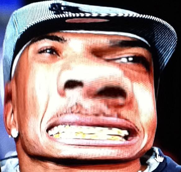 Have you been Face Fraped?: Funny picture of Nelly