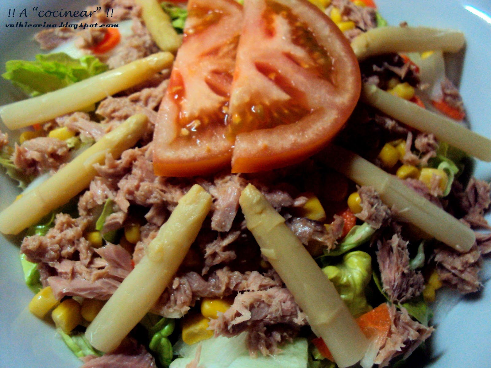ENSALADA MIXTA | ¡¡A COCINEAR!! Recetas valkicocina.com