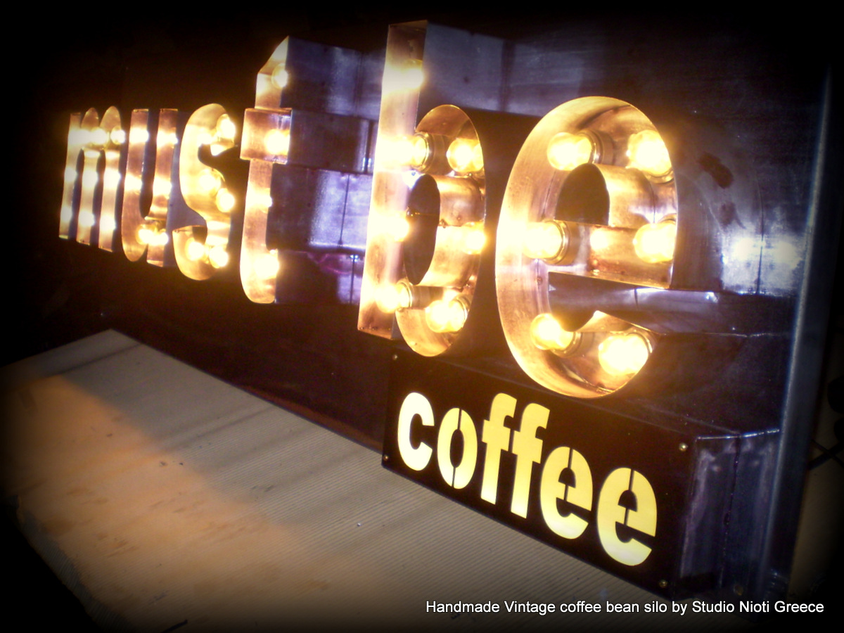 STUDIO NIOTIS: Vintage Handmade Marquee Letters by Studionioti