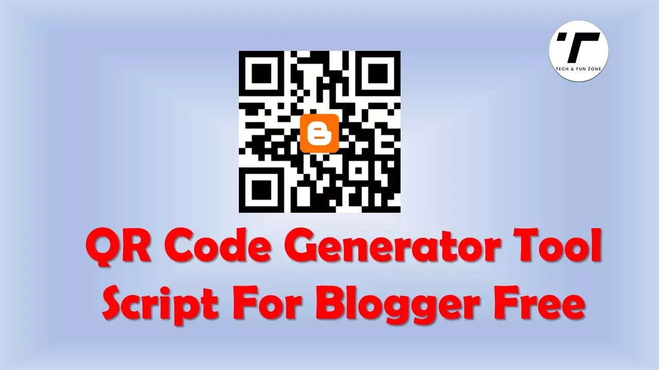 Qr Code Generator Tool Script For Blogger Free Cyber1101 En