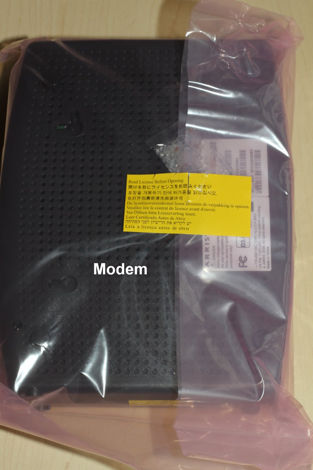 Comcast Xfinity Internet and Arris TM722G Voice Modem DOCSIS 3.0 Self ...