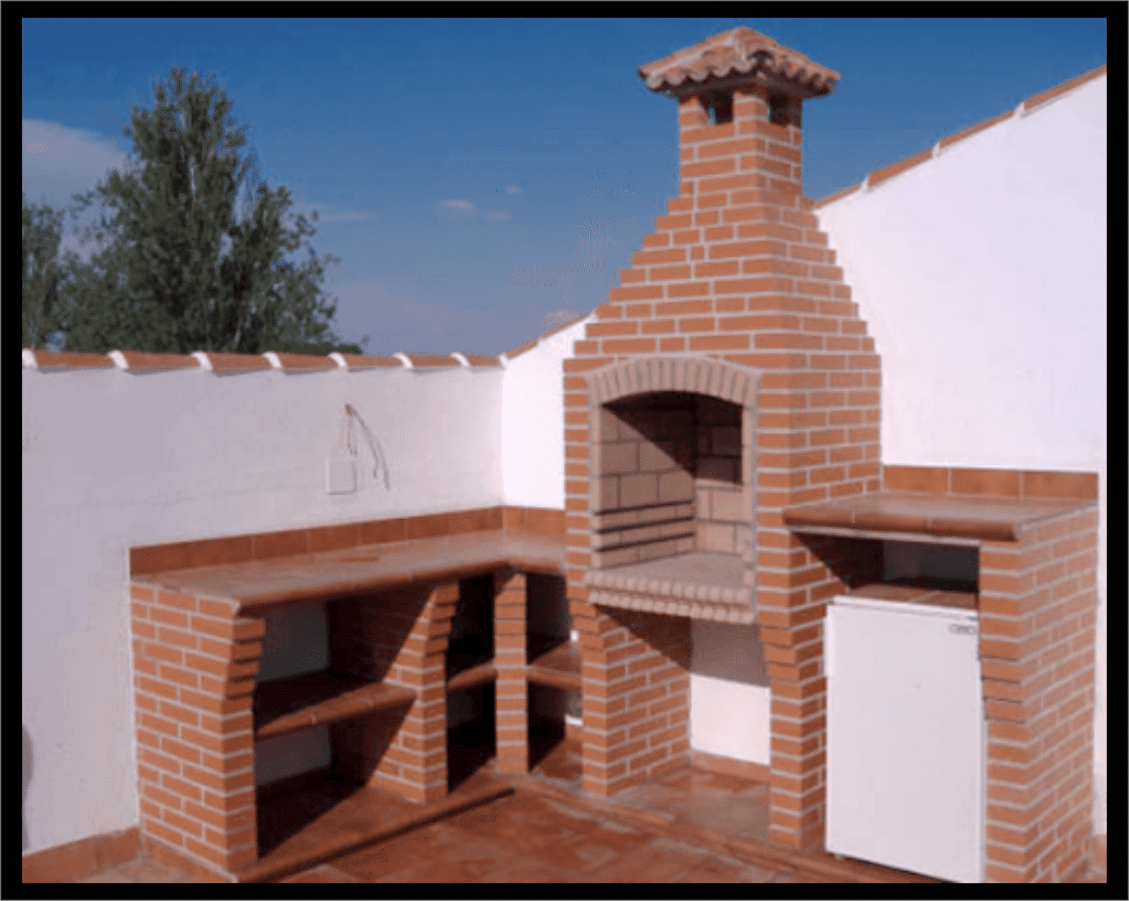 Asadores de Ladrillo: 20 Ideas de como hacerlos en tu jardín: Construya ...