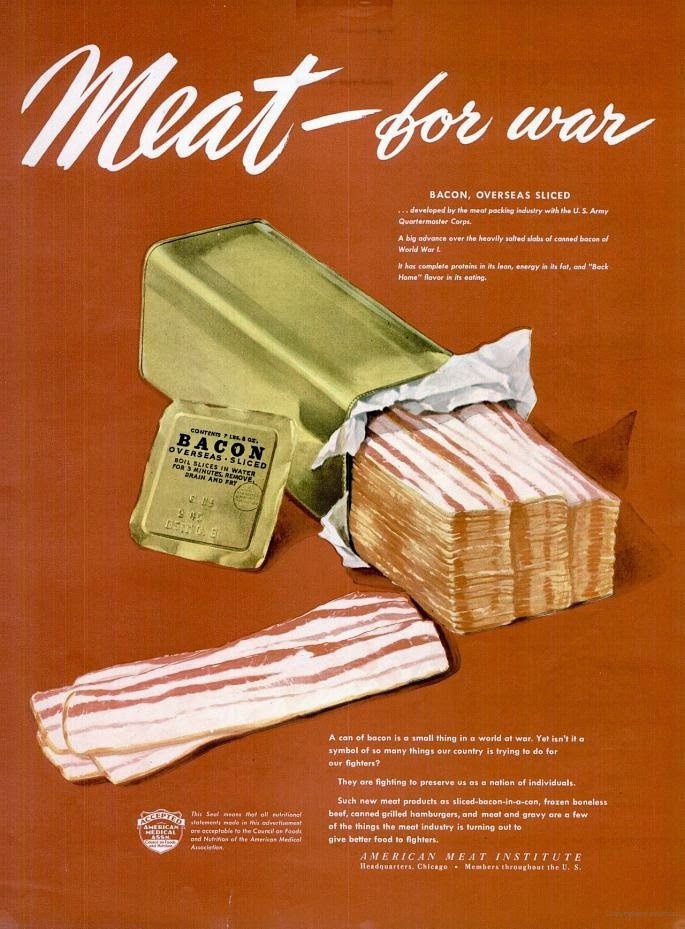 Throwback Thursdays: 1945 WWII American Meat Institute