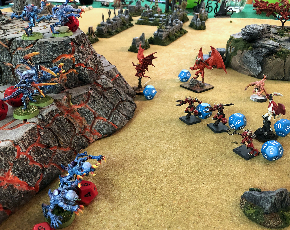 Lead Legionaries: Trying Out 'Reign in Hell' Skirmish Rules