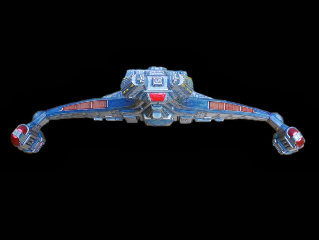 Spacedock 2001: 1/1400 Klingon Vor'cha-class attack cruiser