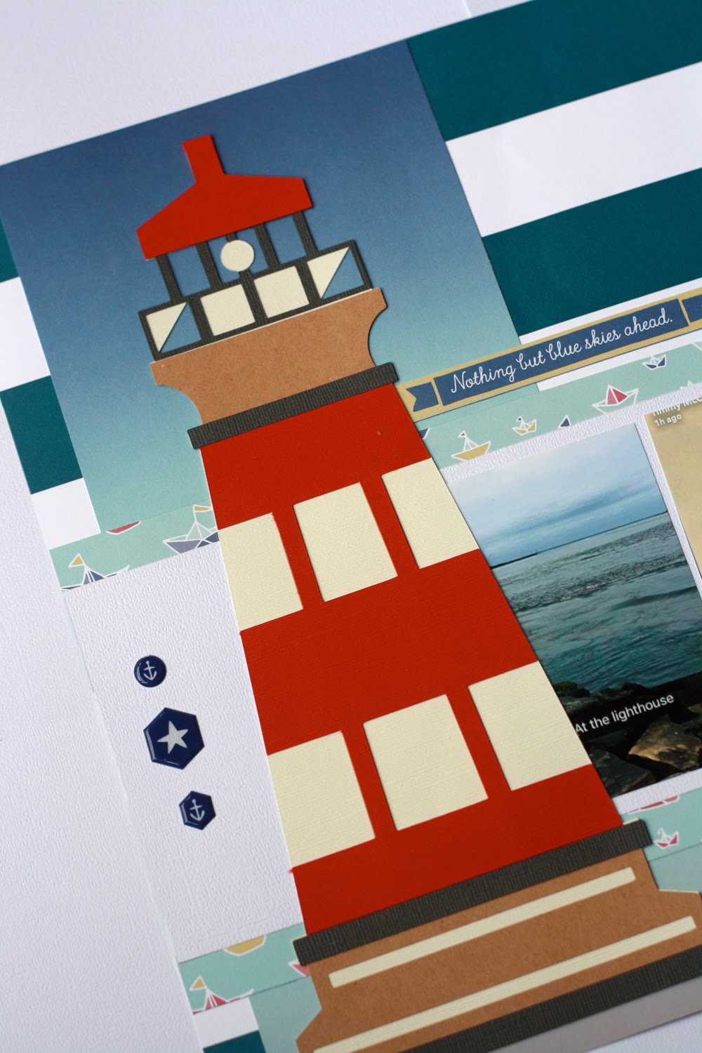 Amys Collages and Other Scrap Stuff: Lighthouse Layout