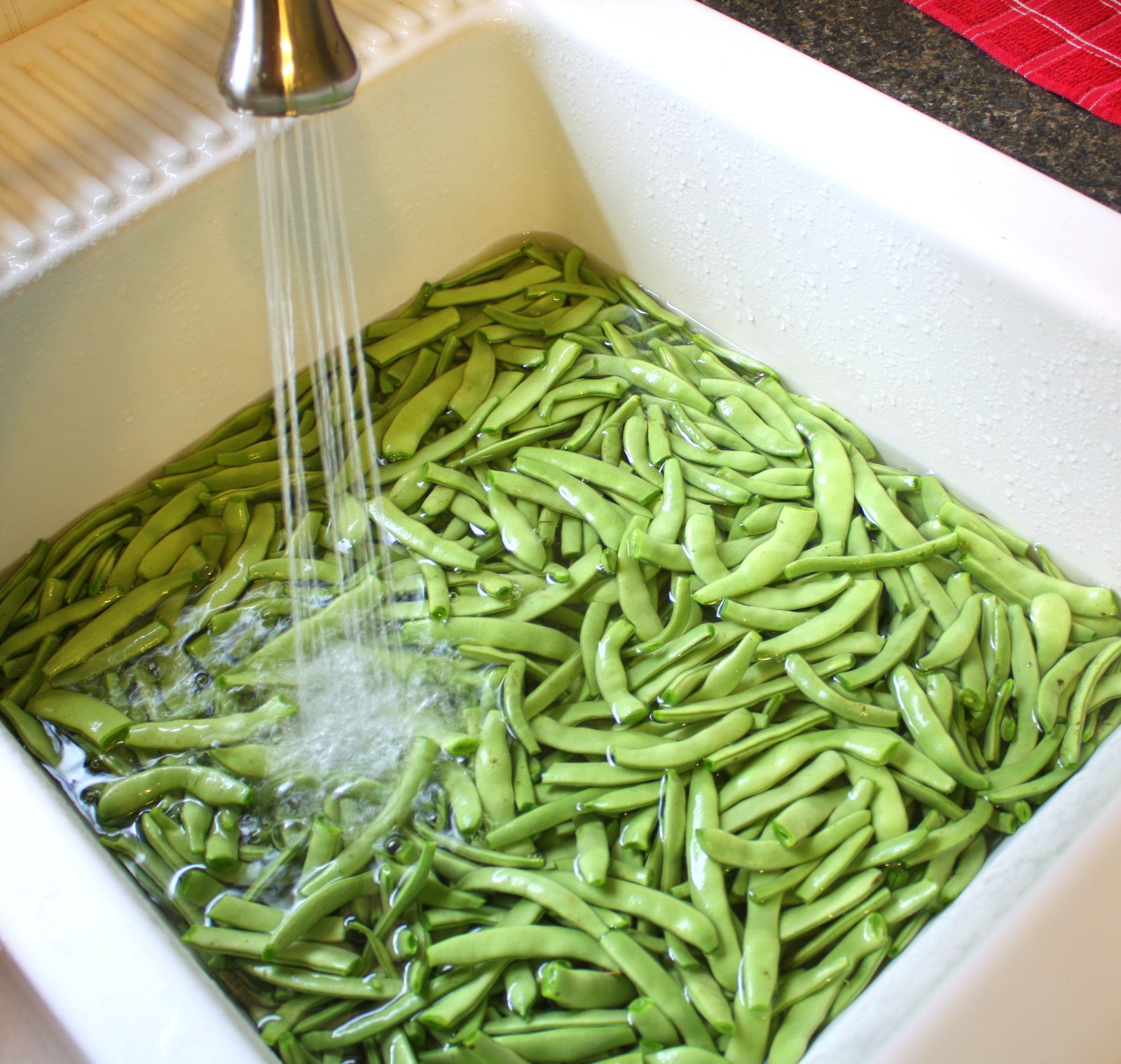 it's just Laine: Preserving the Harvest: How to Blanch Green Beans